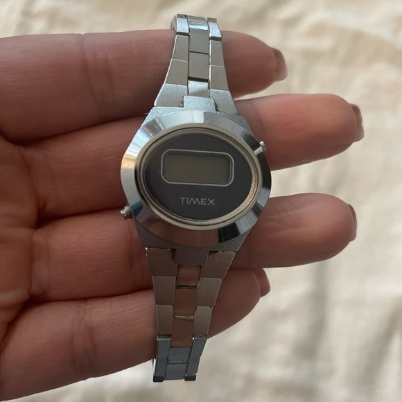 Timex | Accessories | Vintage Rare Timex Led Digital Watch F Cell Needs ...